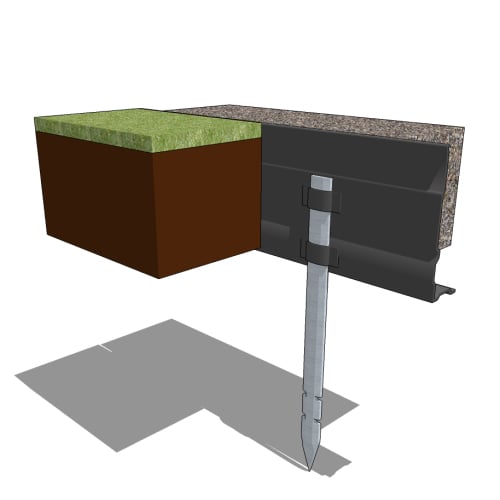 PermaStrip™ Aluminum Maintenance Strip - CADdetails