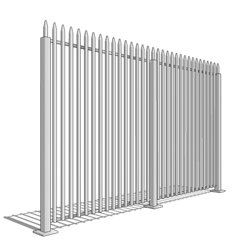 EAGLE Picket Fence - Ametco Manufacturing Corporation - CADdetails