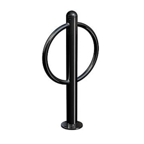 Bike Rack Bollards - Huntco Site Furnishings - CADdetails