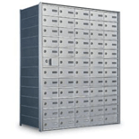 450 Series Private Use Mailboxes - CADdetails