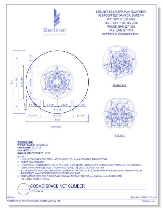 Cosmo Base - CADdetails