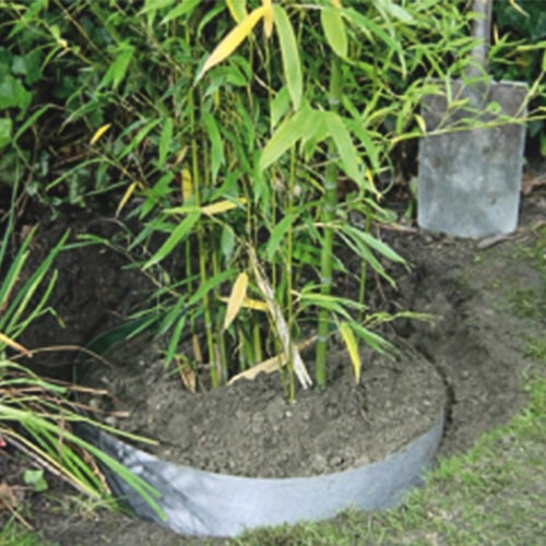 Bamboo Barrier - Villa Landscape Products, Inc - CADdetails