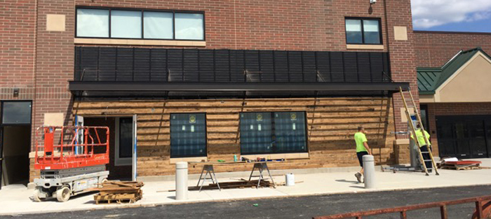 Kroger - Louvered Sunscreen - CADdetails