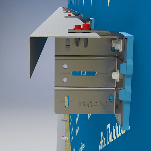 3.25" ISO Clip - ASSA ABLOY Entrance Systems - CADdetails