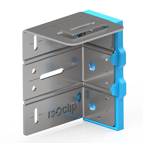 3.25" ISO Clip - ASSA ABLOY Entrance Systems - CADdetails