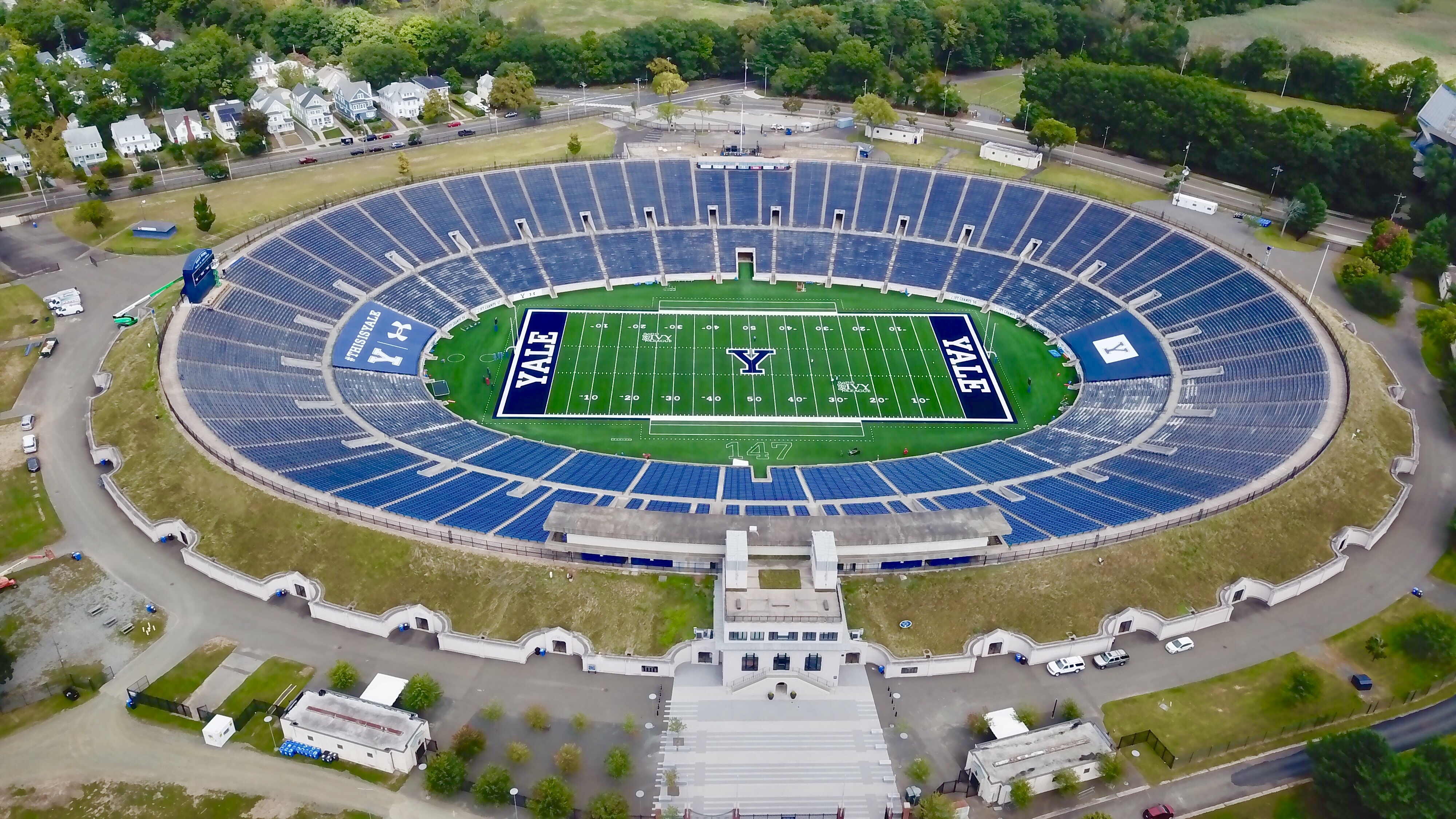 Yale University - Historic Yale Bowl - CADdetails