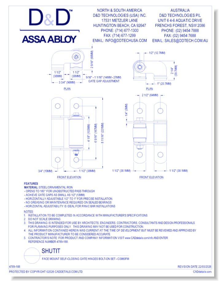 CAD Drawings, BIM Files, Specifications & More - CADdetails