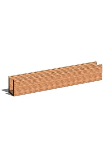 Free Revit BIM Models | Wood Beams | Ommiclass