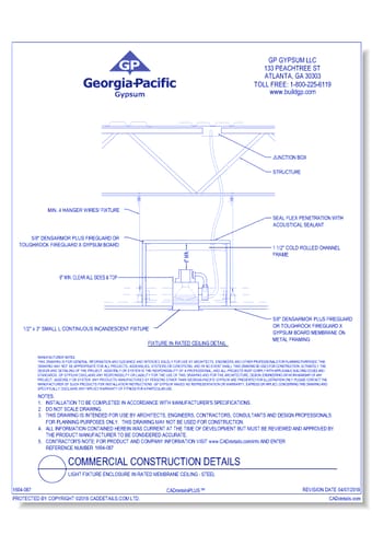 Gypsum Sheathing | CADdetails