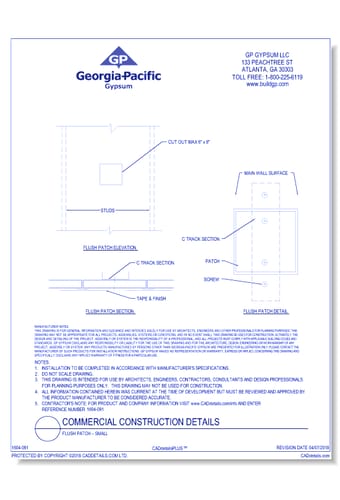Gypsum Sheathing | CADdetails