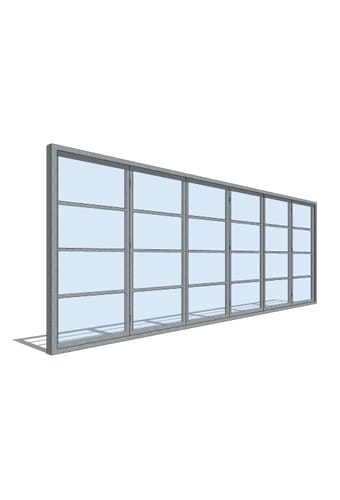 Free Revit BIM Models | Folding Glass Wall Systems | Ommiclass