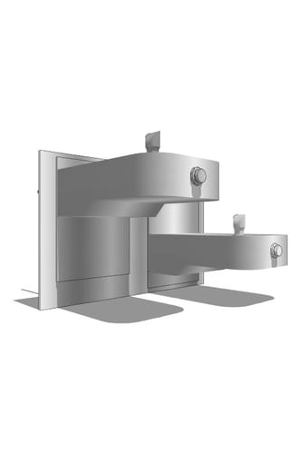 Free Revit BIM Models | Drinking Fountains | Ommiclass