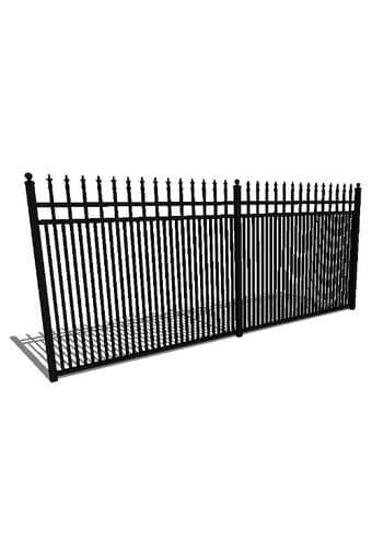 Aluminum Fences and Gates | CADdetails