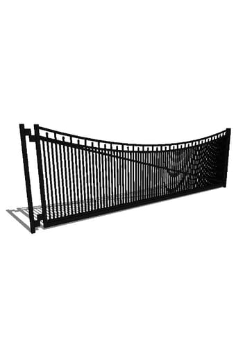 Free Revit BIM Models | Aluminum Fences and Gates | Master Format