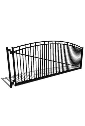 Free Revit BIM Models | Sliding Gates | Ommiclass