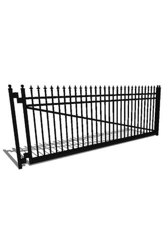 Free Revit BIM Models | Aluminum Fences and Gates | Master Format
