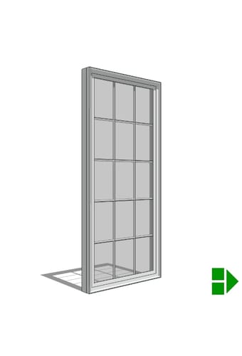 Free SketchUp 3D Models for Your Projects | Plastic Doors | Master Format