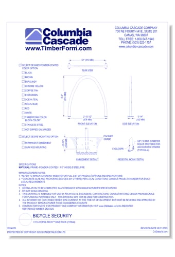 Bicycle Racks and Shelters | CADdetails