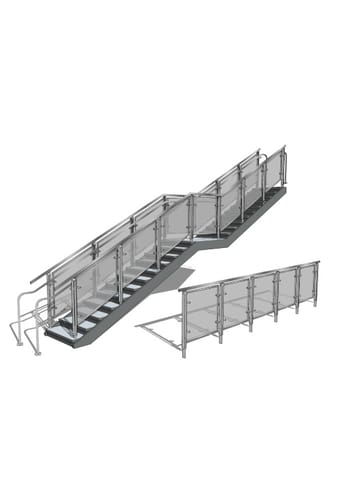 Free Revit BIM Models | Decorative Metal Railings | Master Format