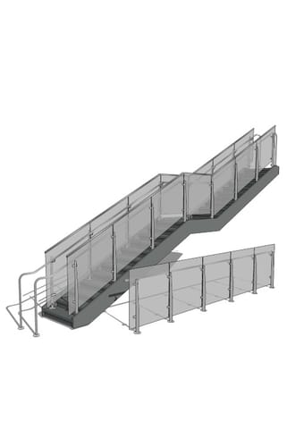 Free Revit BIM Models | Decorative Metal Railings | Master Format