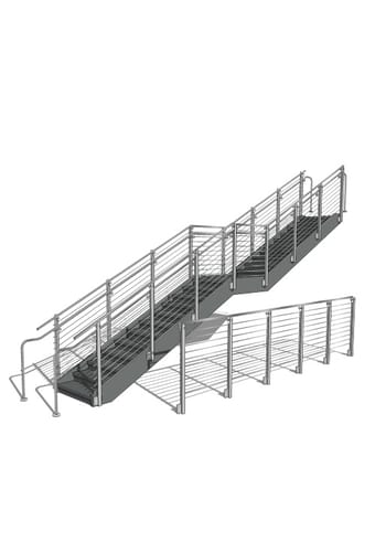 Free Revit BIM Models | Decorative Metal Railings | Master Format