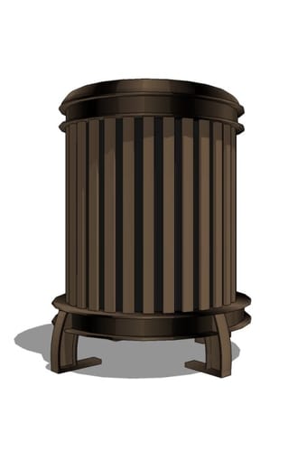 Free Revit BIM Models | Waste Receptacles | Master Format