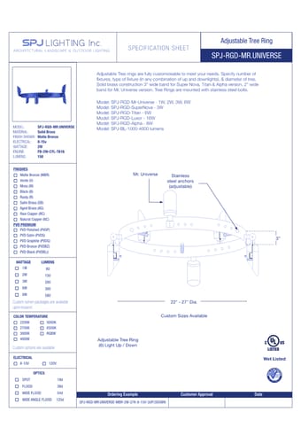 tree ring standard drawing