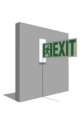 Exit Signs | CADdetails