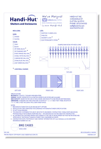 Bicycle Racks | CADdetails