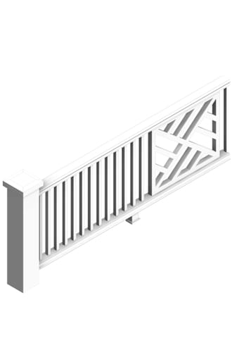 Free Revit BIM Models | Metal Railing | Ommiclass