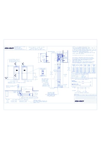 access control gate dwg