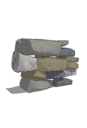 Exterior Stone Cladding | CADdetails