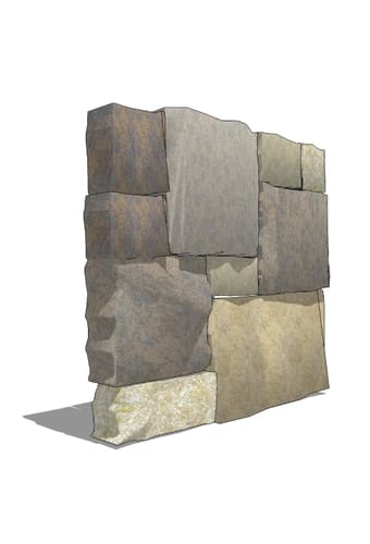 Exterior Stone Cladding | CADdetails