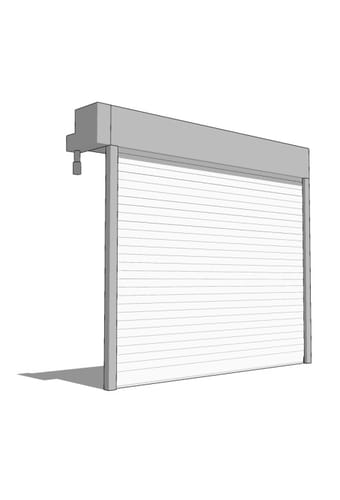 Free 3D SketchUp Models for Your Projects | Roller Shutter Overhead ...