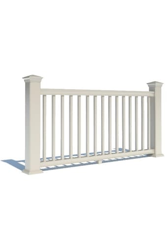 Free Revit BIM Models | Wood Railings | Master Format