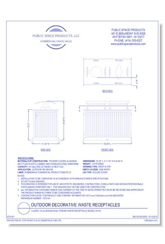 Solid Waste Handling Equipment | CADdetails