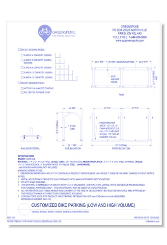 Bicycle Racks and Shelters | CADdetails
