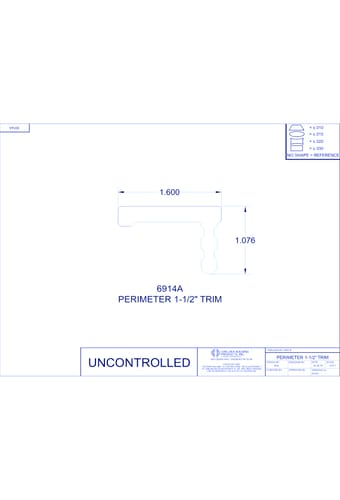 Trim Profiles - CADdetails