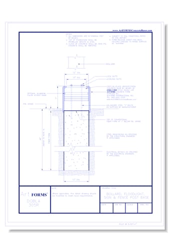 Flood Lighting | CADdetails