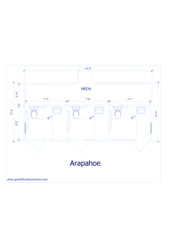 urinal isometric drawing