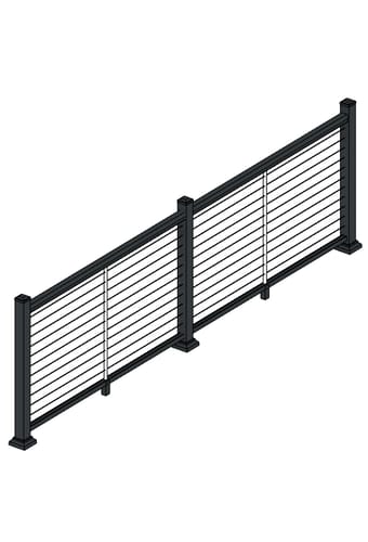 Free Revit BIM Models | Decorative Metal Railings | Master Format