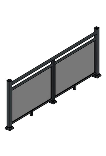 Free Revit BIM Models | Decorative Metal Railings | Master Format