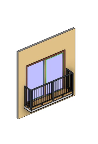 Free Revit BIM Models | Decorative Metal Railings | Master Format