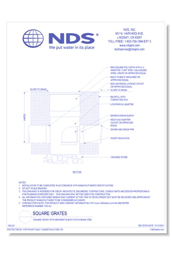 Catch Basins | CADdetails