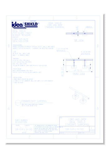 Guardrail Systems - Ideal Shield - CADdetails