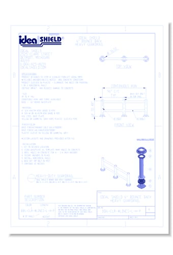 Guardrail Systems - Ideal Shield - CADdetails