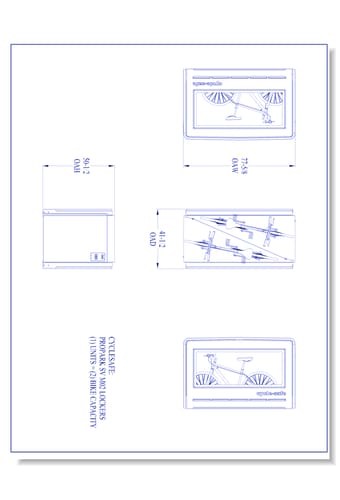Bicycle Racks and Shelters | CADdetails