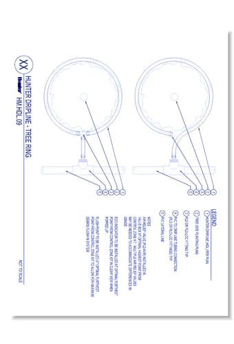 tree ring standard drawing