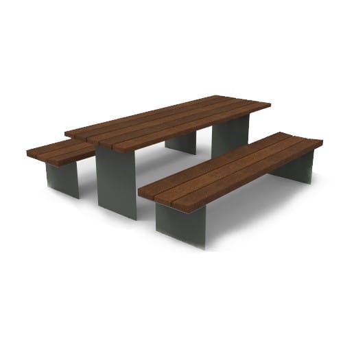 Bancal Table - Landscape Forms - CADdetails