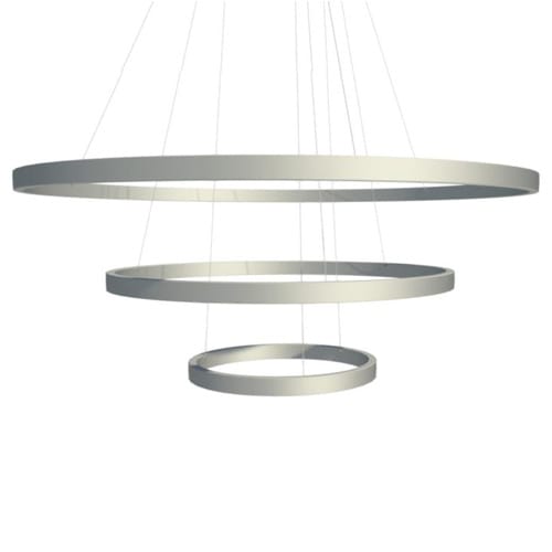 Dos Circular LED Large Scale Pendants - CADdetails
